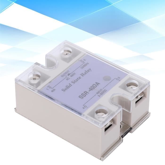 Zerone Module à Semi Conducteurs Module De Relais à Semi Conducteurs Contrôleur De Relais De