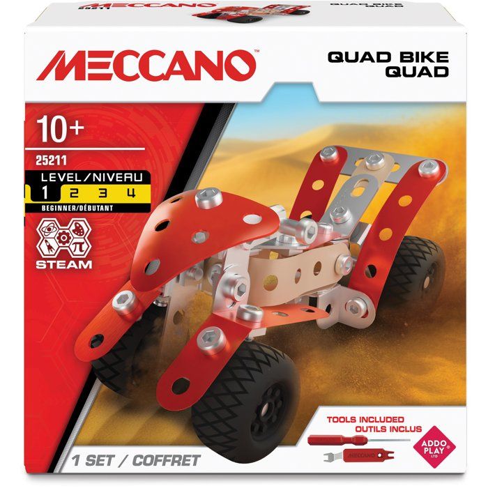 Meccano - BANDAI - Coffret de construction - Quad - APM11114 ...