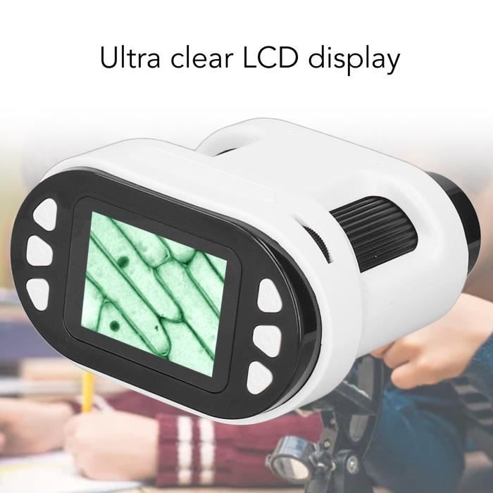 Microscope télescope LEX - Caméra de microscope portable à double ...