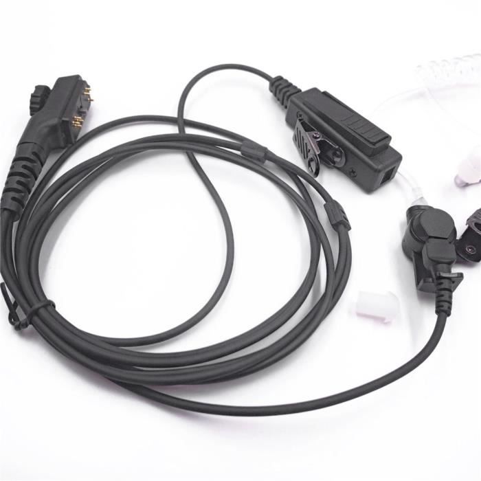 Micro-casque D'écouteur à Tube D'air Pour Hytera HYT PD700 PD700G PD702 ...