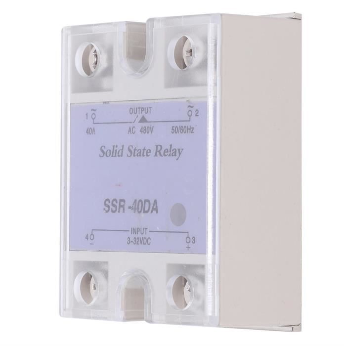 Zerone Module à Semi Conducteurs Module De Relais à Semi Conducteurs Contrôleur De Relais De