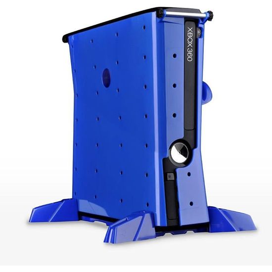 Coque Vault Calibur 11 pour Xbox 360 - Bleue - Ventilation optimisée ...