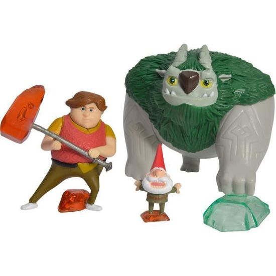 Figurine - SIMBA - Trolljäger - Jim Lake junior, Toby, Troll Argh et ...