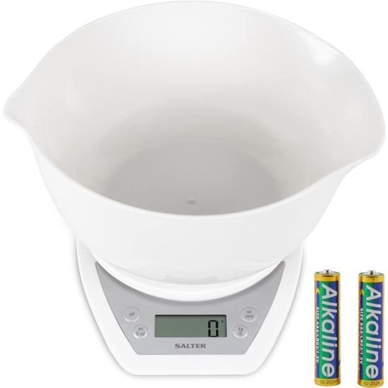 1024 WHDR14 Balance de Cuisine électronique avec Bol 2 Litres, Balance ...