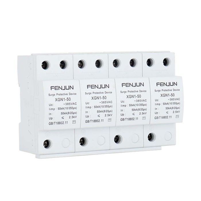 Protecteur de surtension domestique 220V, 1 pièce, 4P/12,5ka ...