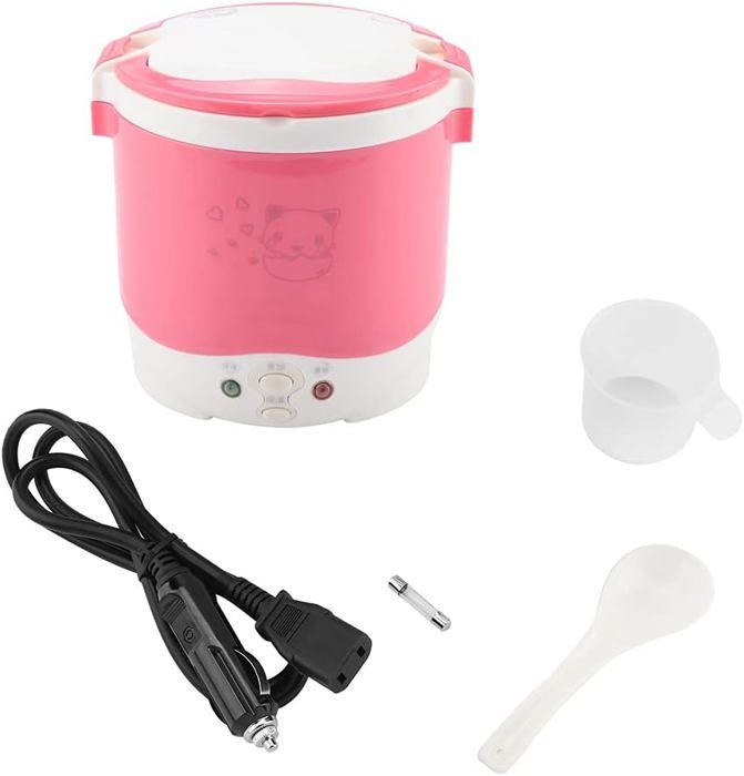 Cuiseur À Riz Usb Mini Cuiseur À Riz Portable Cuiseur À Vapeur 12 V 100 ...