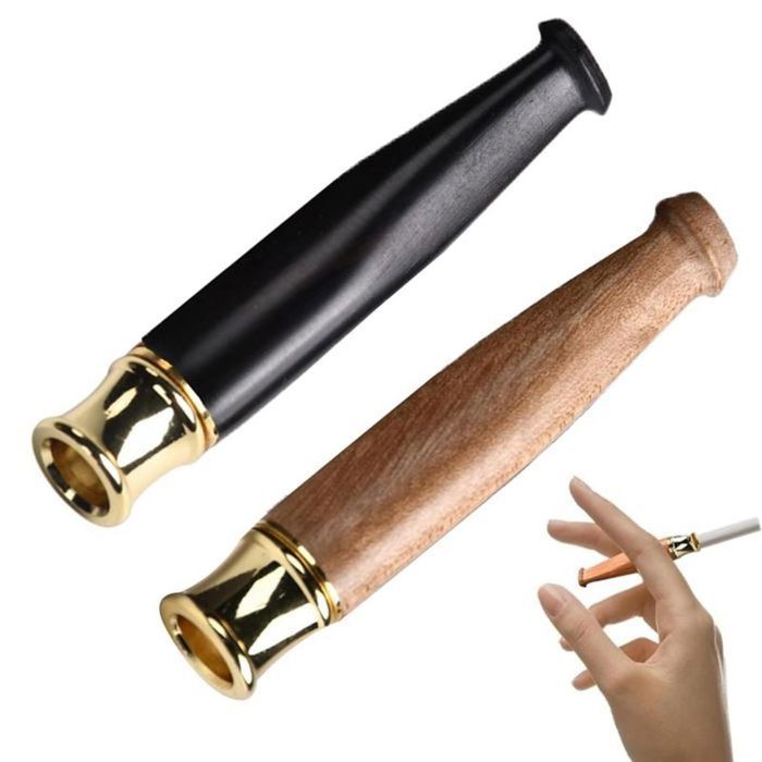 Lot de 2 filtres à cigarettes en bois faits à la main pour homme et ...