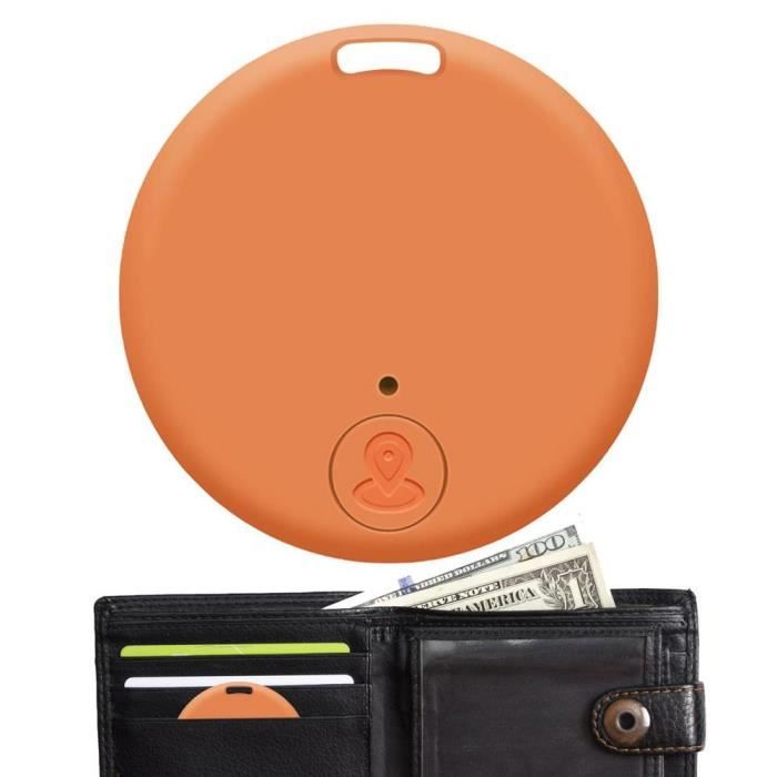 Orange-Traceur GPS intelligent, alarme Anti-perte, étiquette ...