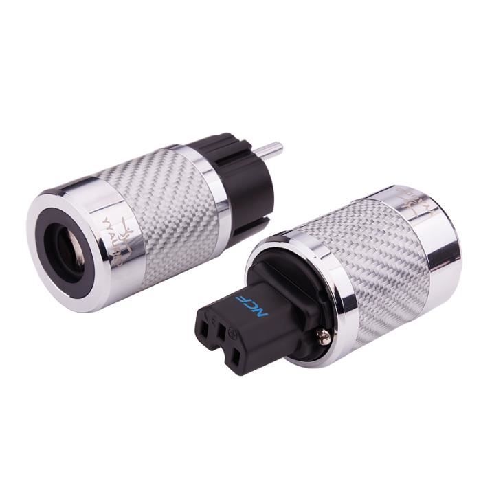 EU Power Plug Ue Plug-Connecteur Audio IEC pour Audiophile, câble ...