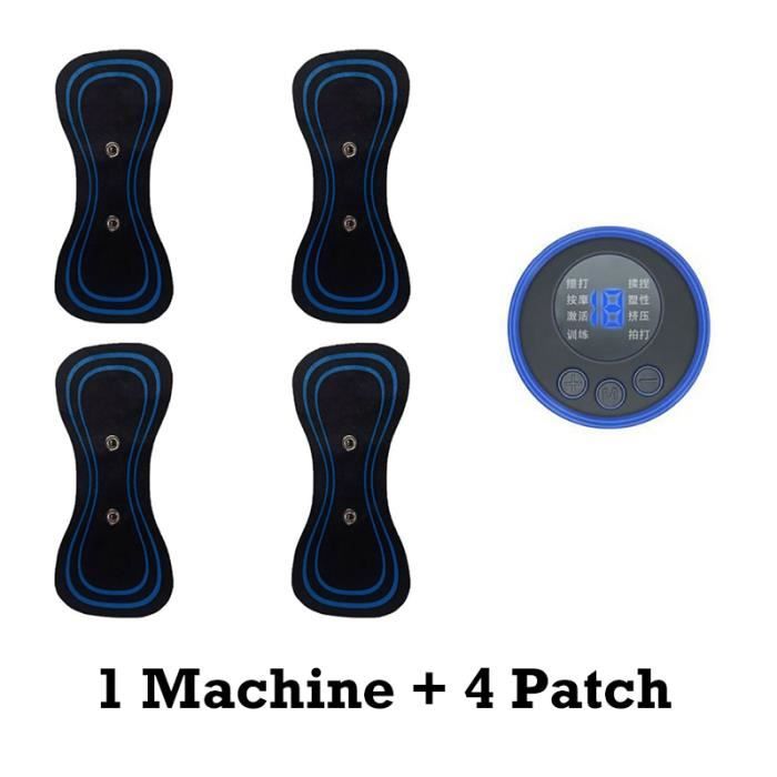 1 Patch Machine 4-Masseur électrique Portable pour le cou et le dos ...
