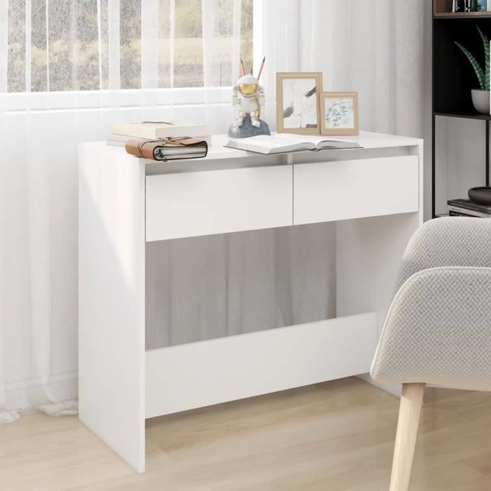 Table console - AKOZON - AKO7867916682835 - Blanc - 89x41x76,5 cm ...