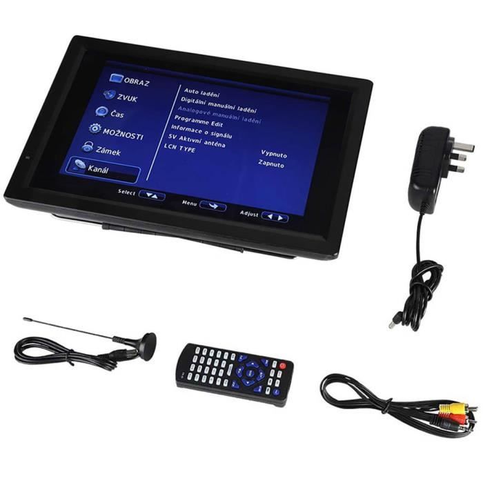 Télévision portable ARAMOX LEADSTAR 14' 1080P PVR DC12V 110-220V UK ...