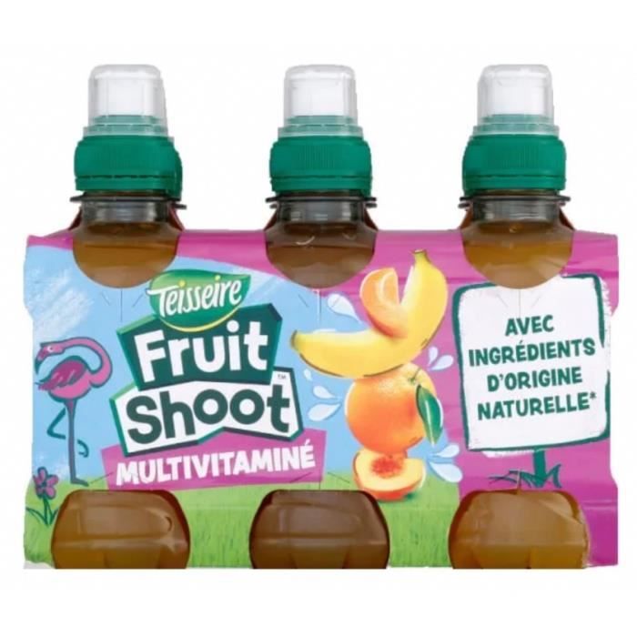 Boisson Multivitaminé Fruit Shoot Teisseire 20cl/Bouteille 24 ...