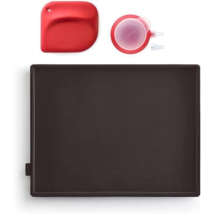 Lékué Kit Gateau RouleBûche de Noël Silicone Platine [112] - Cdiscount ...