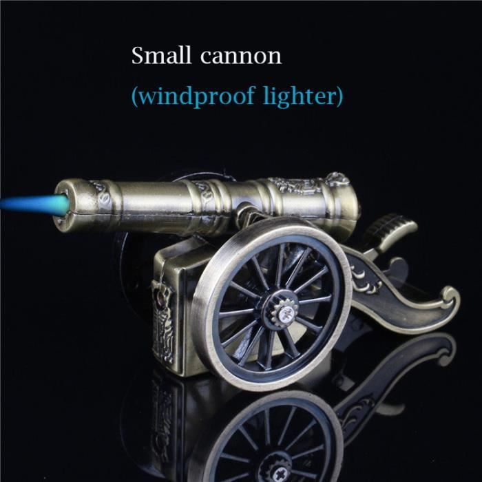 Mini briquet en métal mode créative gaz butane cigarettes gonflables ...