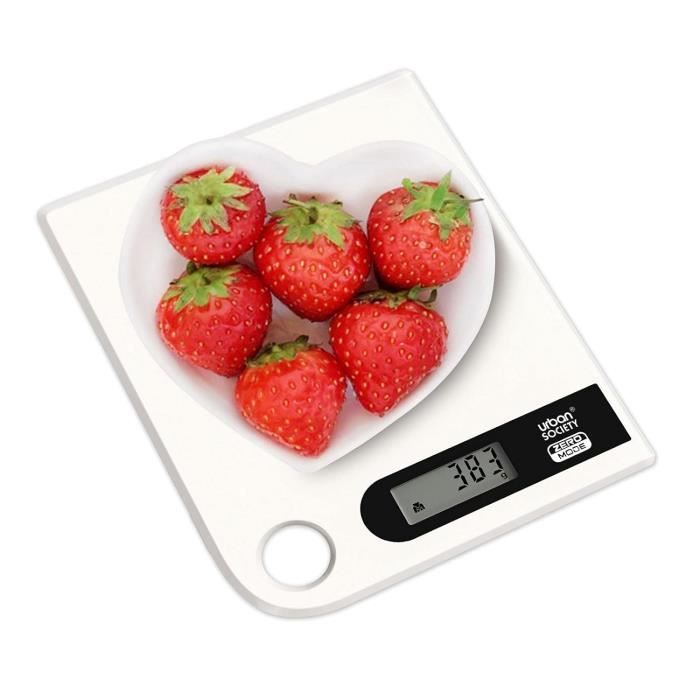 Balance De Cuisine Bascule Poids Cuisine Numérique 5Kg-11Lbs Balance ...