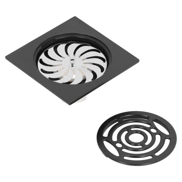 Cikonielf Évacuation de la douche Crépine de drain de plancher en ...