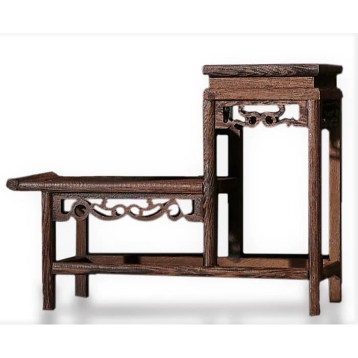 Présentoir étagère en bois antique rangement service de thé chinois ...