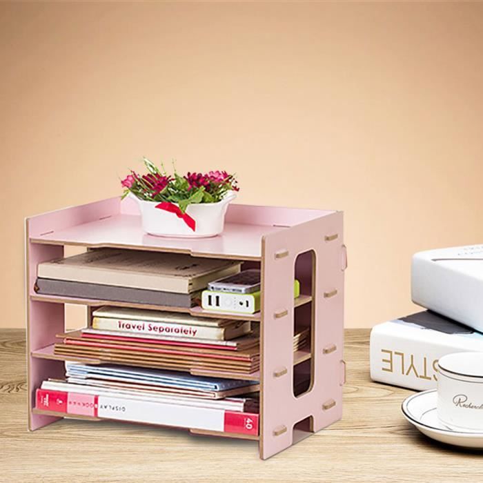 EJ.life Desktop Organizer Desktop Shelf, Magazine Organizer, for Worker ...