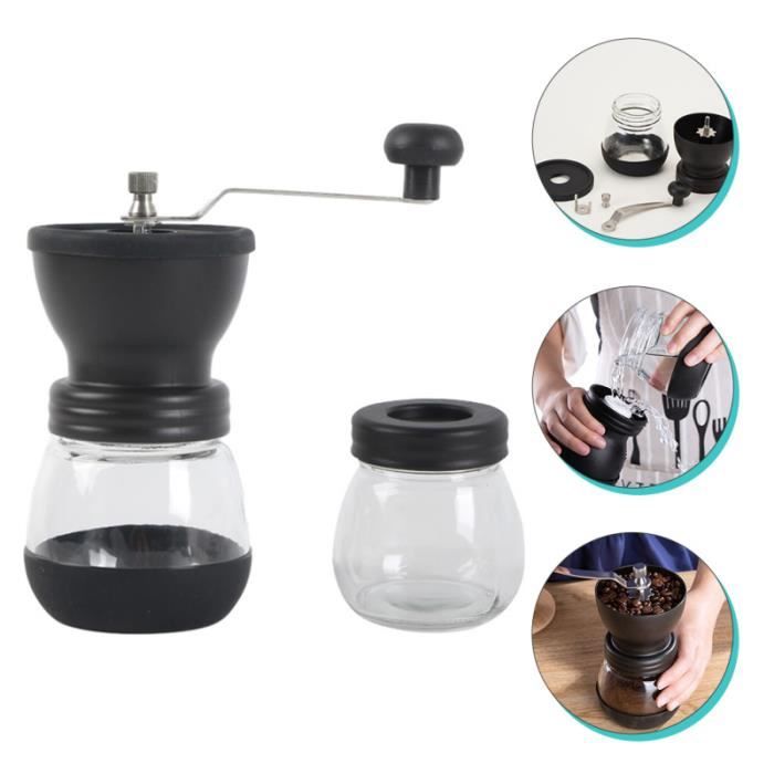 Meuleuse manuelle Bean Portable Café Grinder Bean Meuleuse de haricot ...