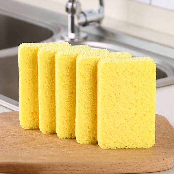 Ponge De Nettoyage Ponge À Récurer Très Absorbante, Anti-Déformation ...