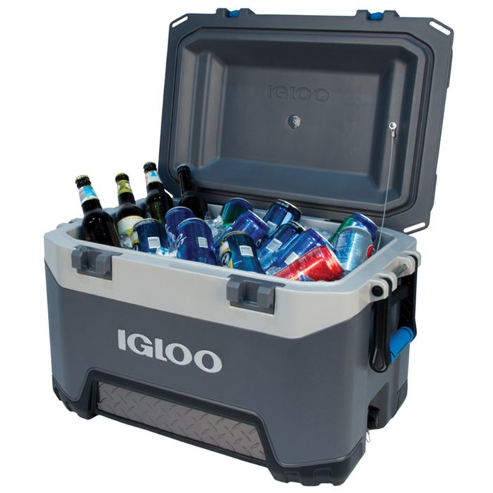 Glacière - Igloo - BMX 52 - 49 Litres - Gris - Extra robuste - Cdiscount Maison