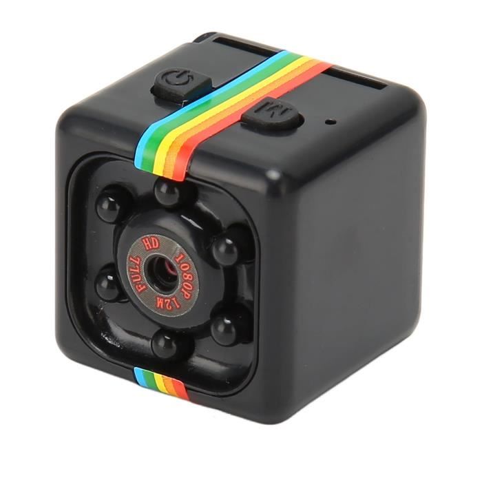 SEC mini caméra vidéo Mini Caméra 1080P HD Vision Nocturne 140 Degrés ...