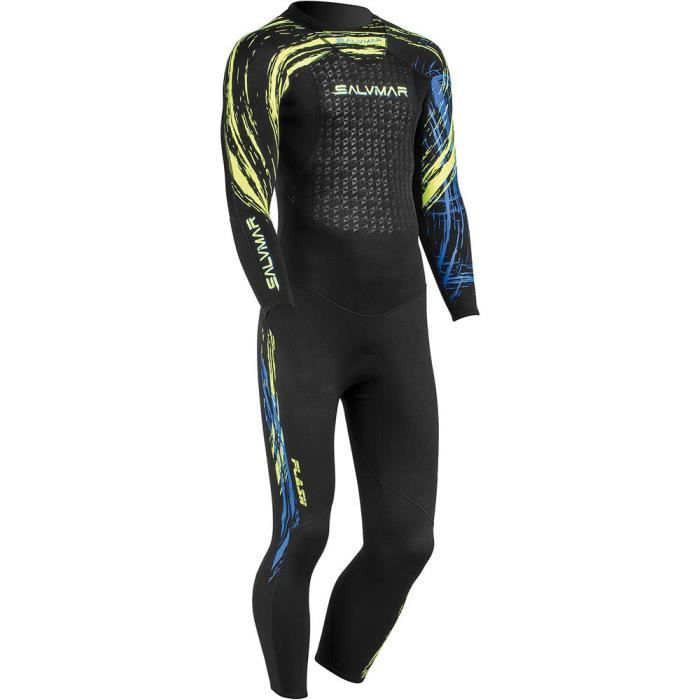 Salvimar Flash Fluyd Combinaison de plongée Mixte Adulte, Noir-Vert, S - Cdiscount Sport