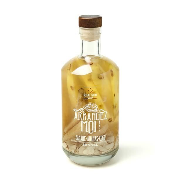 ARRANGEZ-MOI "rhum arrangé" BANANE-ANANAS-COCO Boisson spiritueuse 30% ...