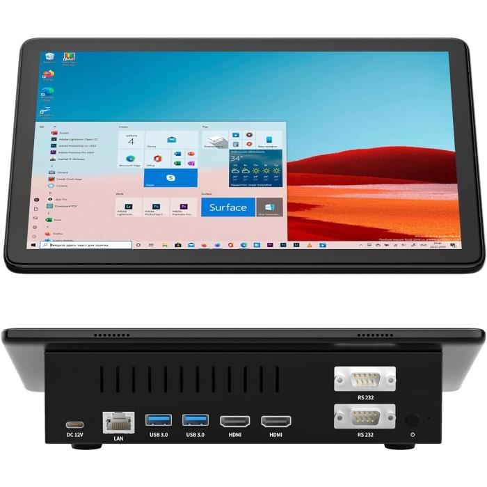 10.1 Inch Mini Pc, Intel Celeron 8Gb Ram 128Gb Rom (Tf 1Tb) Computer ...