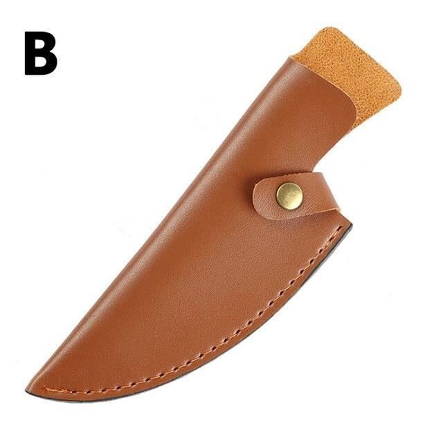 PROTECTION DES COUTEAUX,B--Fourreau de couteau, étui en cuir pour lame ...