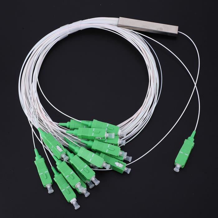 Répartiteur PLC optique 1x16 0.9SM SM SC/APC ZJCHAO - Bonne stabilité ...