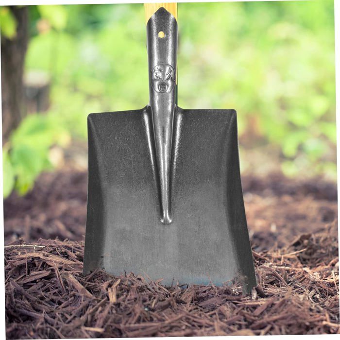 Gris Pelle à Outils agricole Jardin en Acier Pelle à Cendres en Acier ...