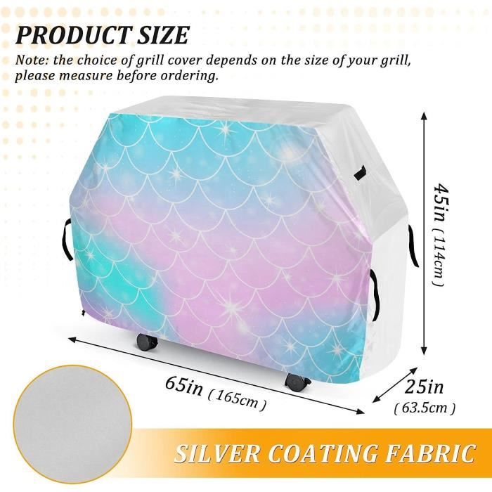 Housses de barbecue anti-UV pour barbecue extérieur imperméable 65 ...