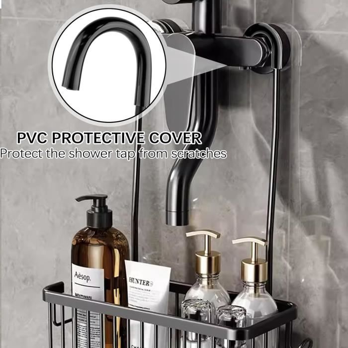 Etagere Douche A Suspendre, Porte-Shampooing Suspendu, Sans Percage ...