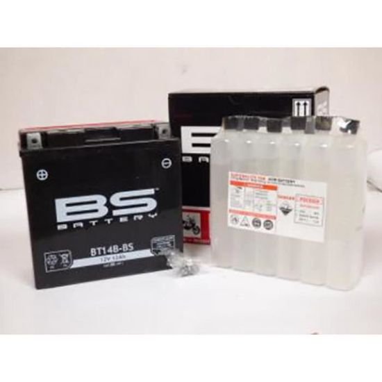 Batterie BS Battery pour moto Yamaha 1300 FJR 2001-2002 YT14B-BS / 12V 12Ah - Cdiscount Auto
