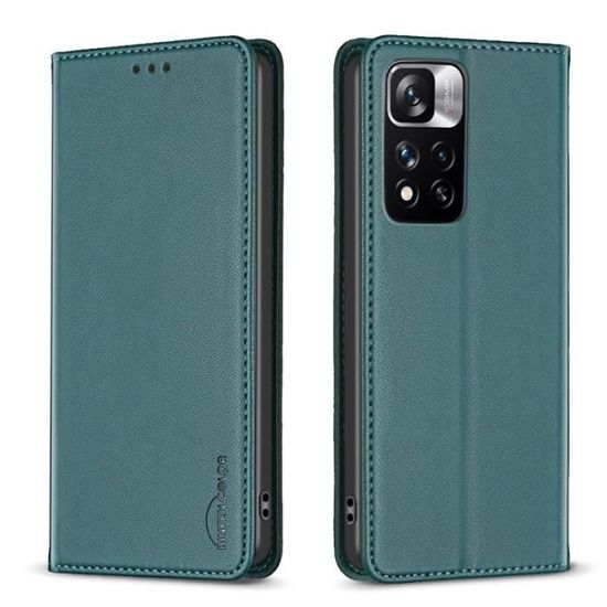 Etui pour Xiaomi Redmi Note 11 Pro 6.67", [Magnétique] Fentes pour ...
