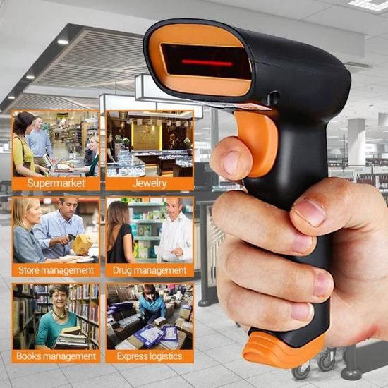 NETUM S2 2.4G Scanner Sans Fil Lecteur Code Barre Lo02842 - Cdiscount ...