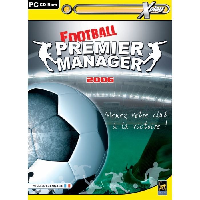 PREMIER MANAGER 2006 / JEU PC CD-ROM - Cdiscount Jeux vidéo