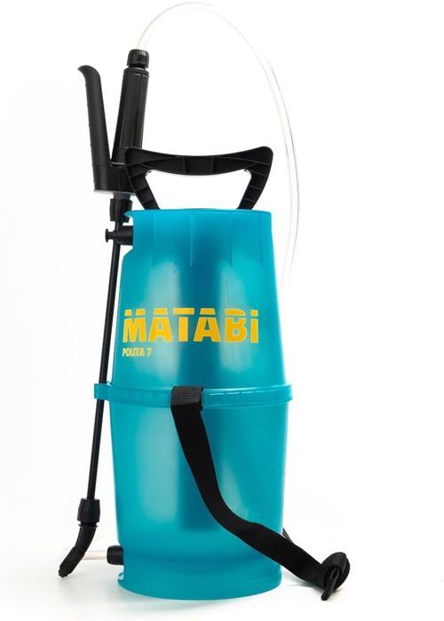 Matabi - Polita 7 Pulvérisateur à Pression préalable - 5L - Réservoir et Tuyau translucides ...