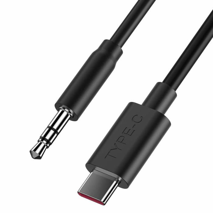 Câble pour Casque Audio Adaptateur Jack, Auxiliaire Câble USB C vers ...