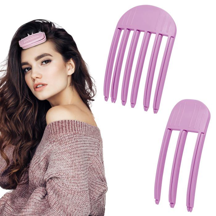 2Pack Hair Volume Clips, Volume Hair Clips for Fluffy Bangs, Easy High ...
