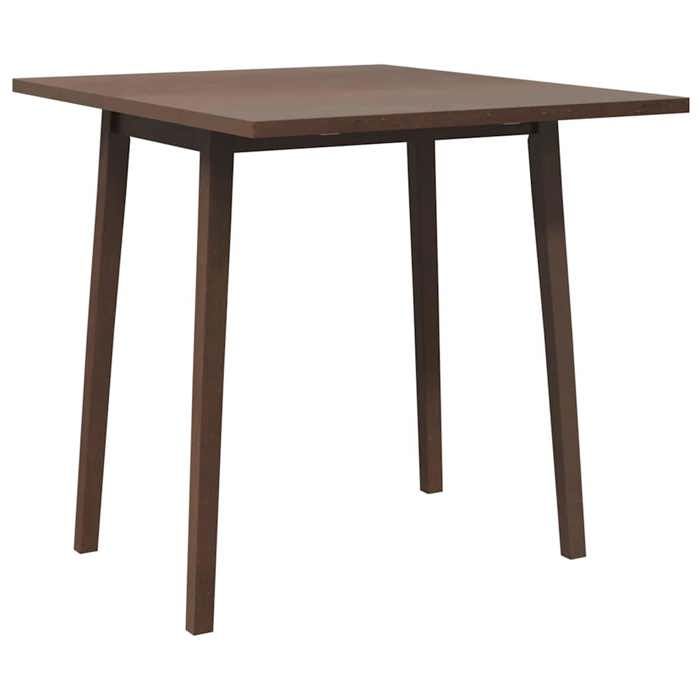 Bon marché * Table à manger - JILL'S Table cuisine - marron bois massif ...