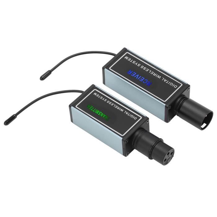 Akozon système de récepteur émetteur audio Système de microphone sans ...