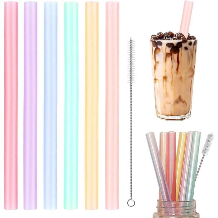 Grosse Paille -Paille En Plastique -Bubble Tea Paille, Utilisé Dans ...