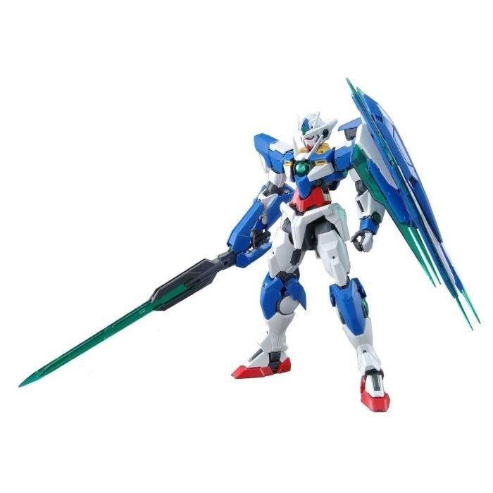 Maquette Gundam - OO Qan T Gunpla MG 1/100 - Bandai - Blanc - Enfant ...