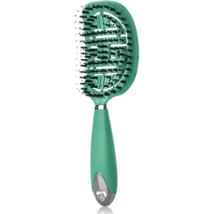 Brosse Demelante Cheveux,Magique Antistatique Femme,Brosse À Cheveux ...