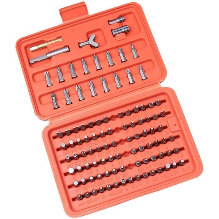 SONSYON Embouts pour Tournevis 100 en 1 Embout de tournevis à Douille ...