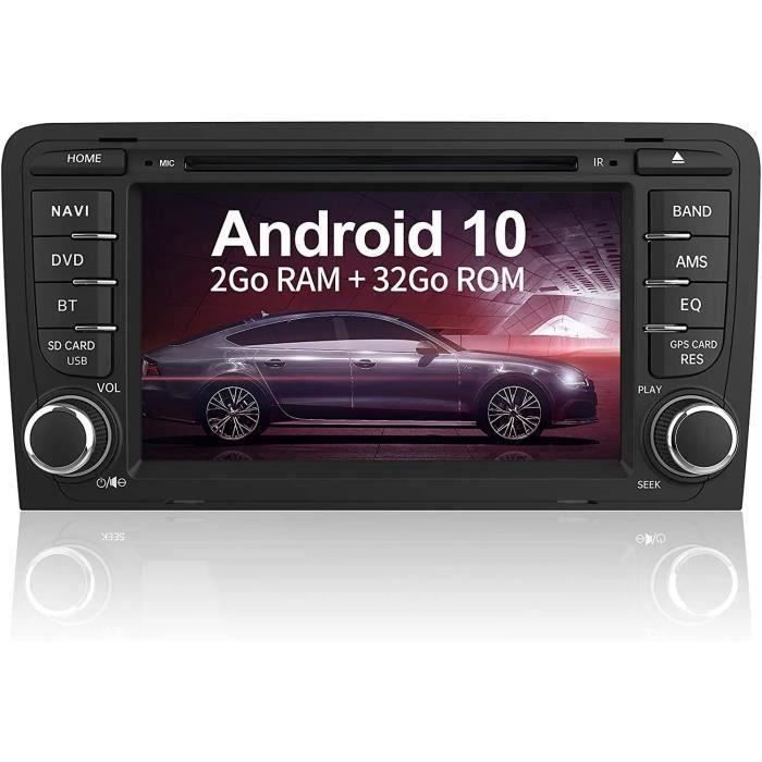 AWESAFE Autoradio pour Audi A3 8P S3 RS3 Sportback 2Go32Go Android 10Lecteur CDDVD 7 Pouces cran ...