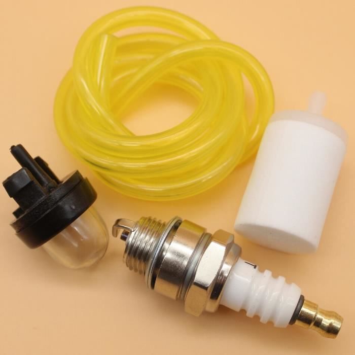 Kit de bougie d'allumage de filtre de tuyau de carburant d'ampoule primaire pour Husqvarna ...